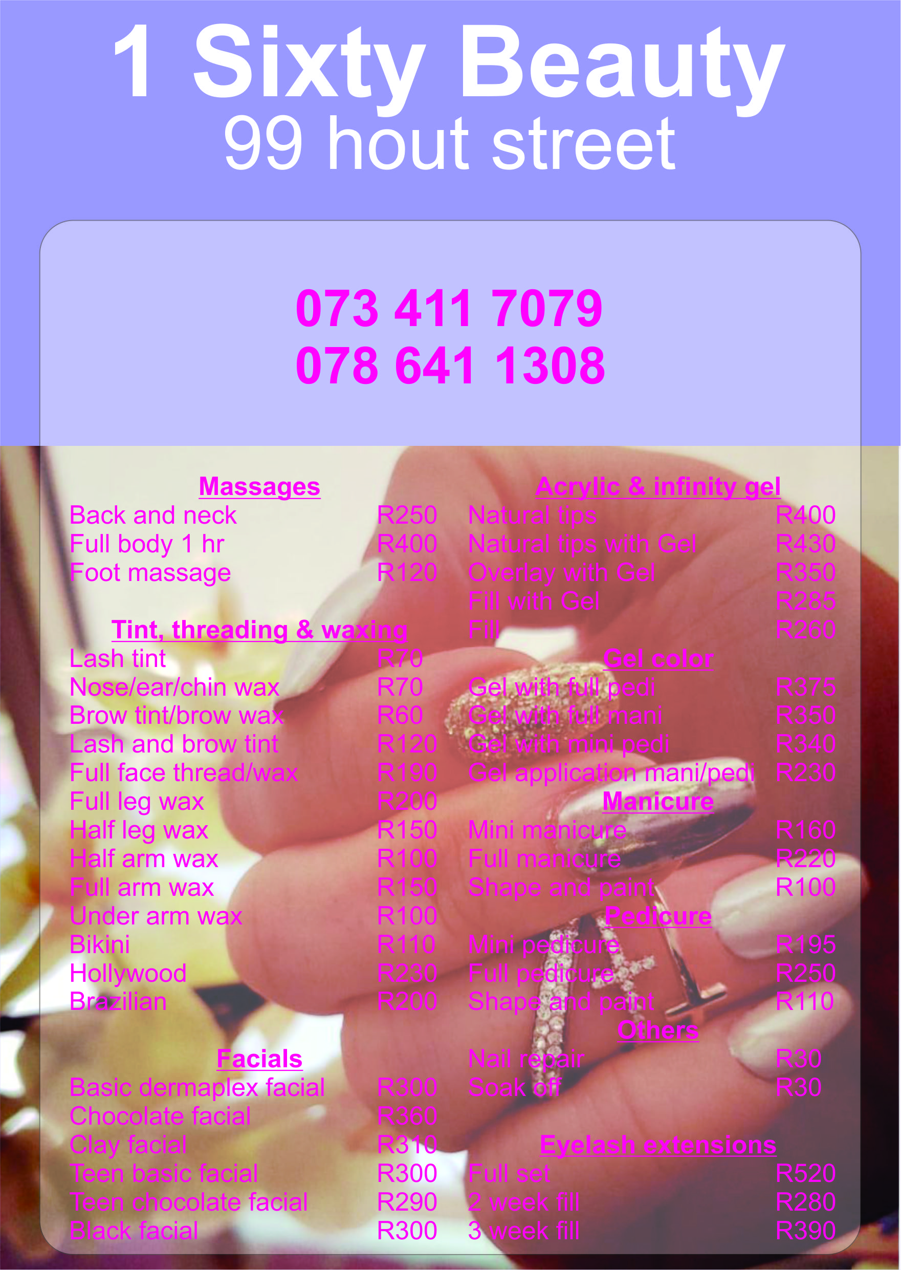 1 Sixty Beauty Flyer - Savannah Accounting