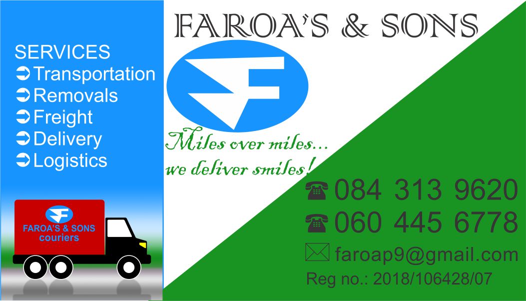 Farao & Sons Business Cards - Savannah Accounting